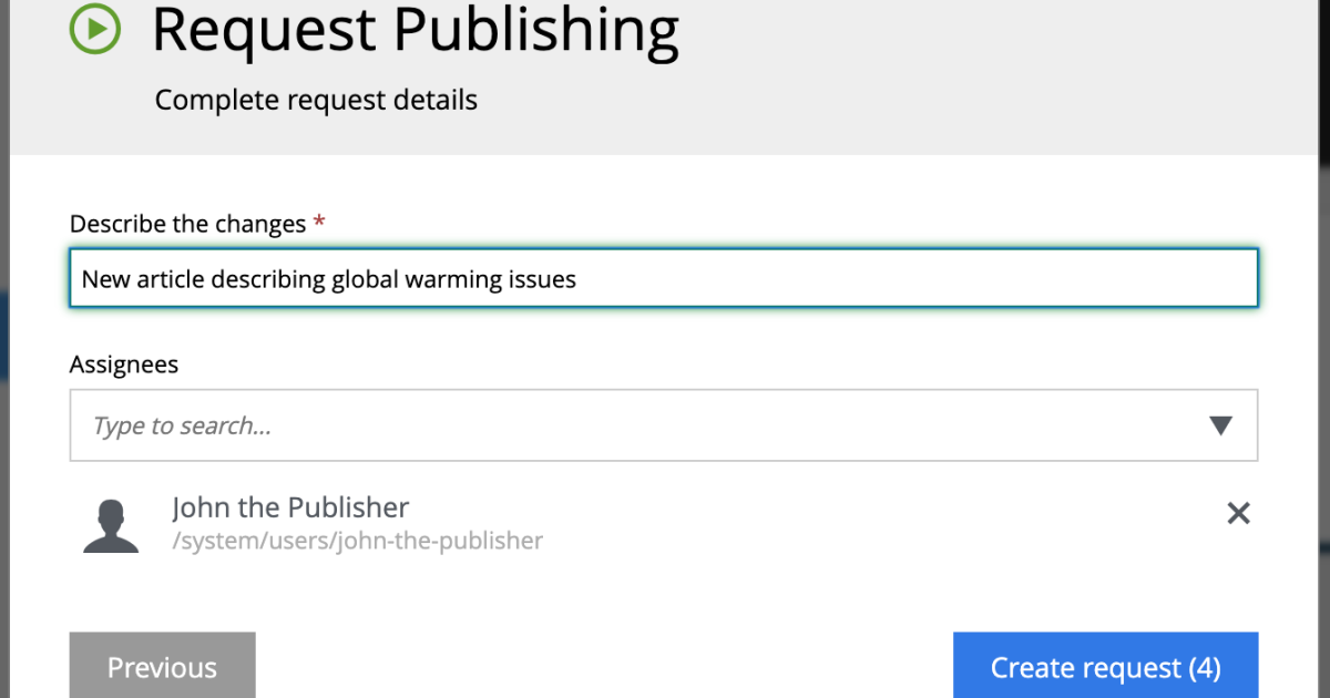 Content Workflow - Enonic Developer Portal