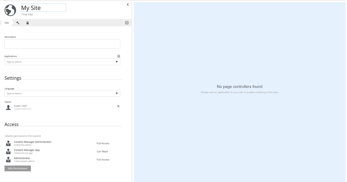 Page Editor - Enonic Developer Portal