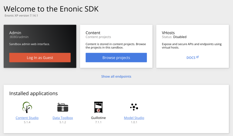 Setting up the development environment - Enonic Developer Portal