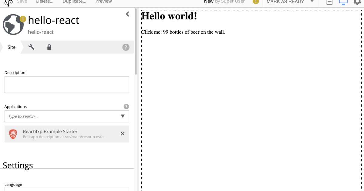 Hello React - server and clientside rendering - Enonic Developer Portal