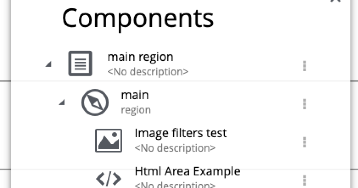 Part components - Enonic Developer Portal