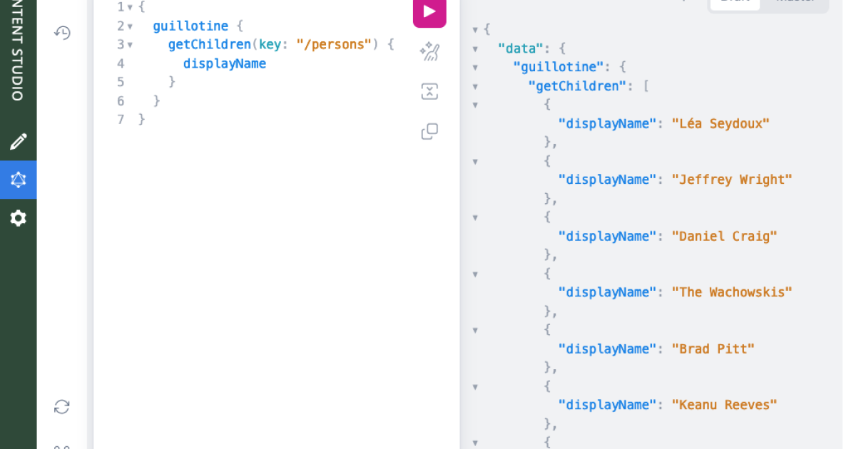 GraphQL API for headless content - Enonic Developer Portal