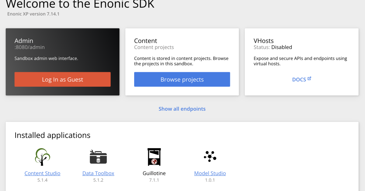 Setting up the development environment - Enonic Developer Portal